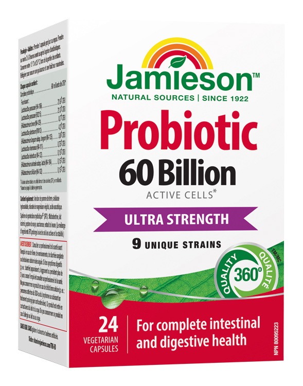 Jamieson Probiotic 60 miliárd ULTRA STRENGTH 24cps. | Jamieson