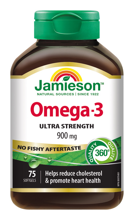 Jamieson Omega-3 ULTRA 900mg 75cps. | Jamieson
