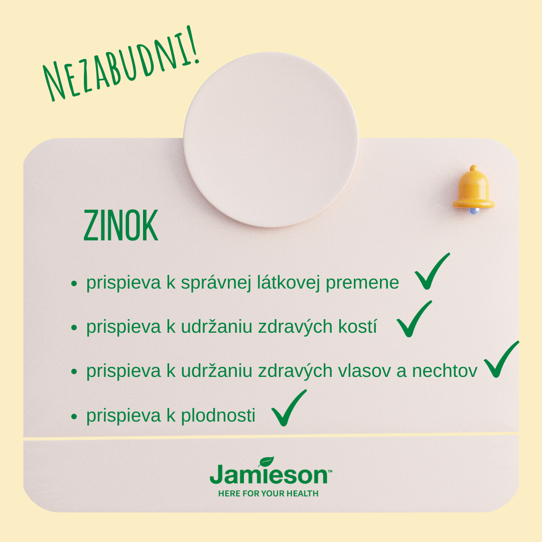 Jamieson Zinok 10mg 100tbl. | Jamieson